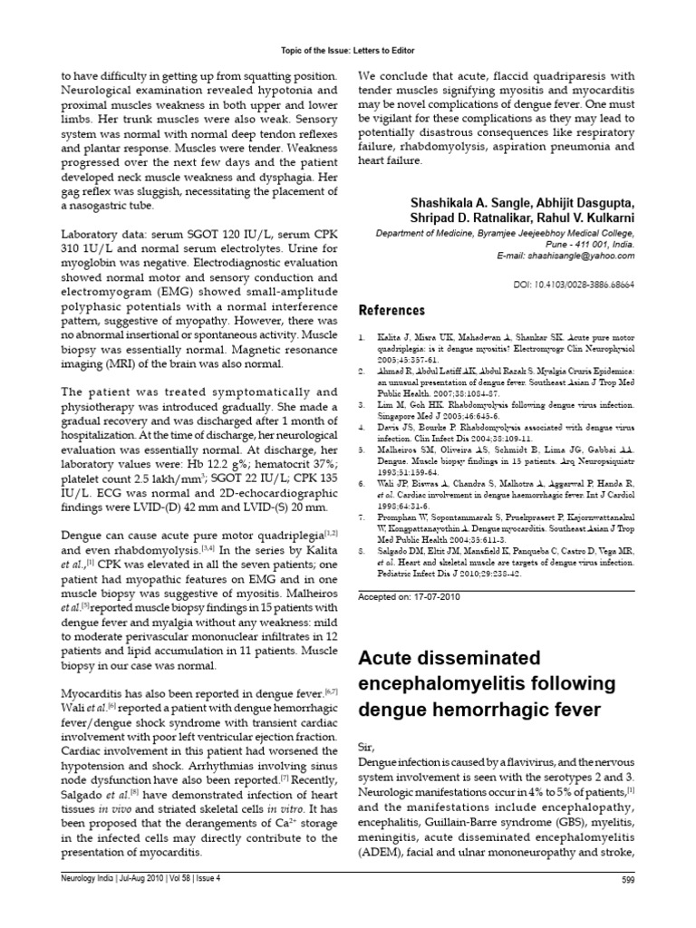 Sundaram 2010 | PDF | Medicine | Diseases And Disorders