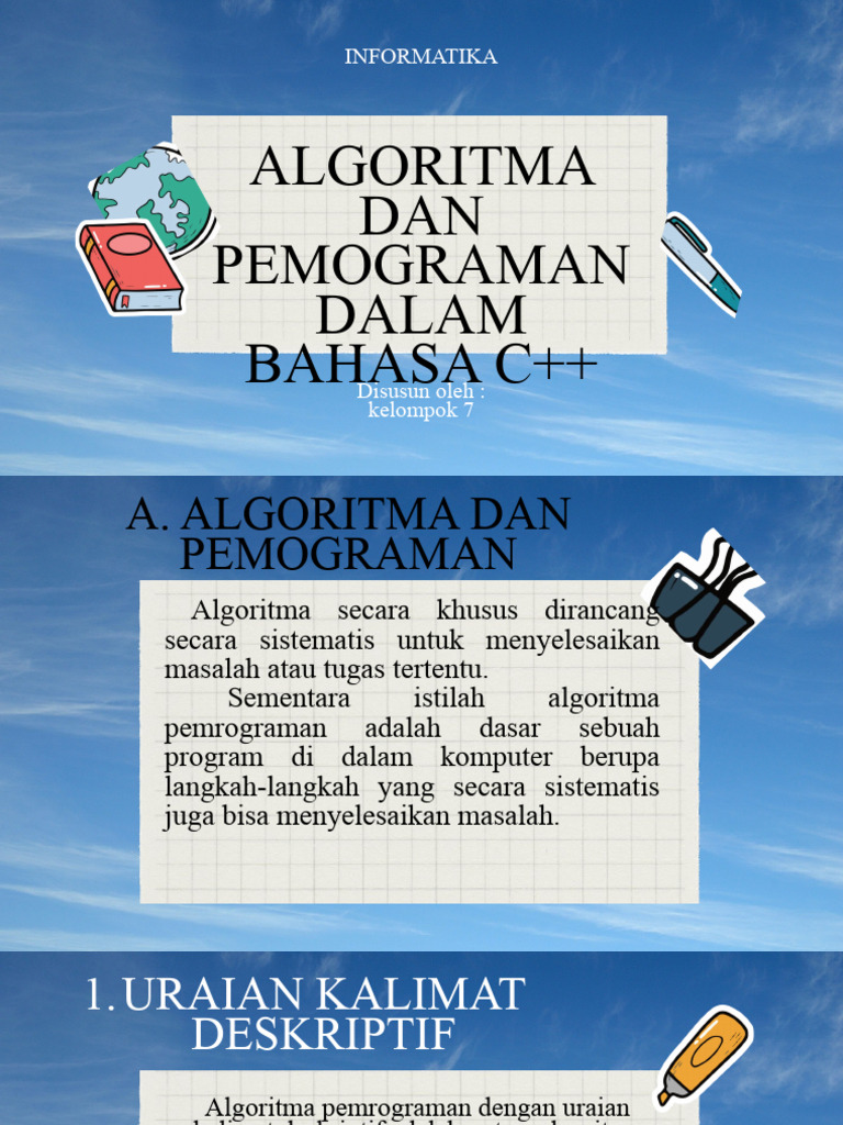 Algoritma & Pemrograman C++ | PDF | Teknologi & Rekayasa