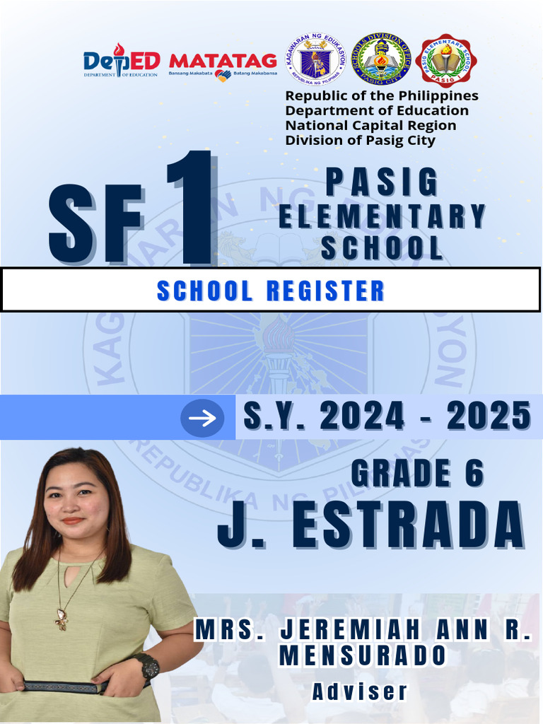 School Forms Cover | PDF | Metro Manila | Learning