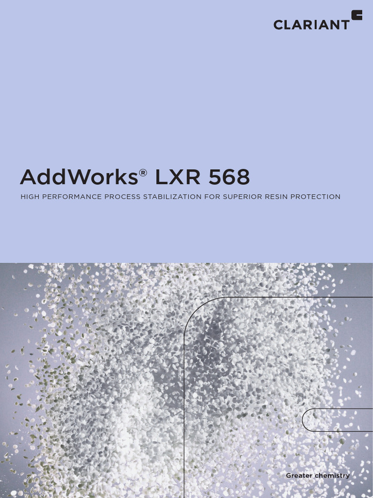 Clariant Flyer AddWorks LXR 568 202403 en | PDF | Thermoplastic | Secondary Sector Of The Economy