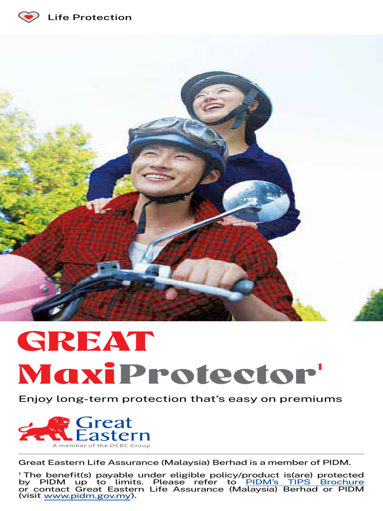 Gelm MMC PD Greatmaxiprotector Brochure | PDF | Insurance | Life Insurance