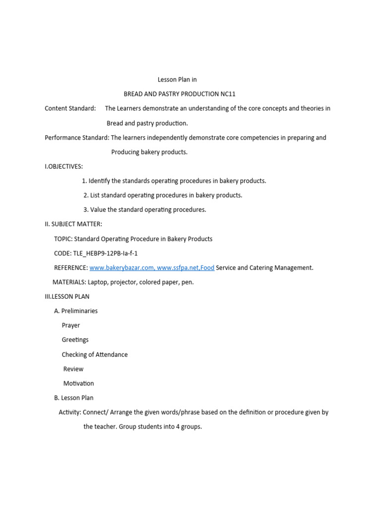 Quarter 1. LO1.3 | PDF | Lesson Plan | Learning