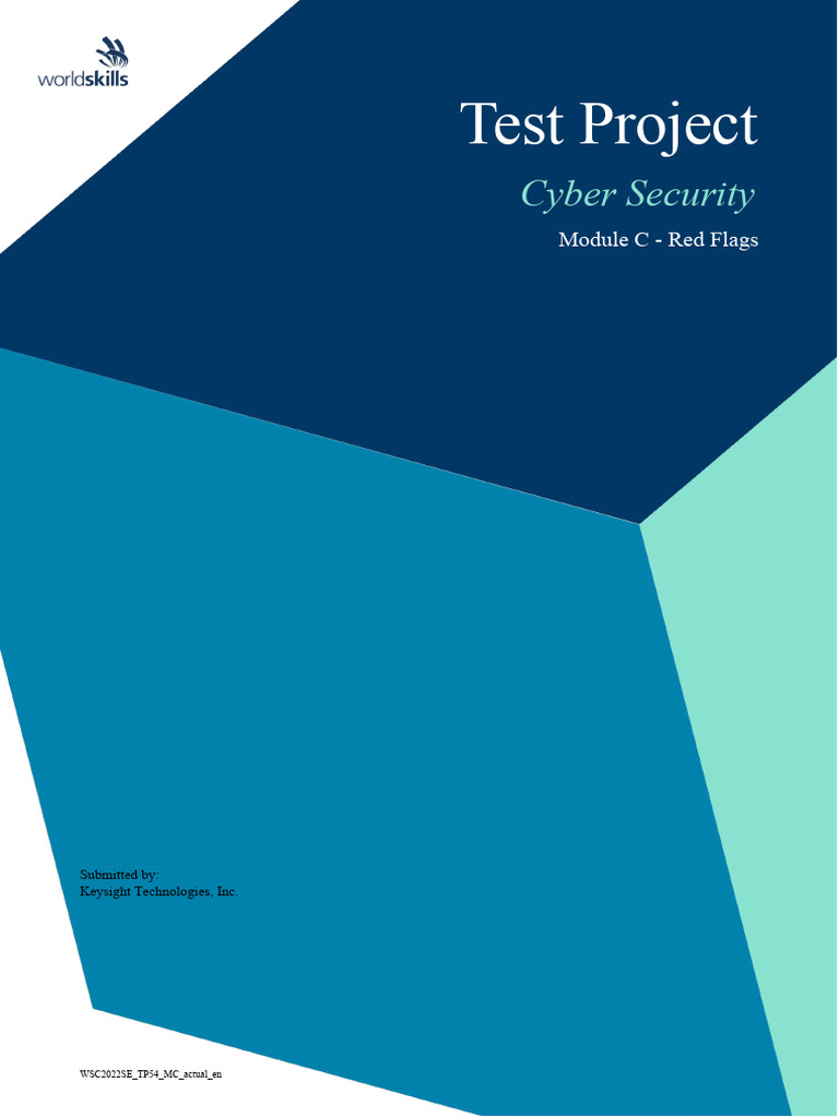 WSC2022SE TP54 MC Actual Engli | PDF | Security | Computer Security