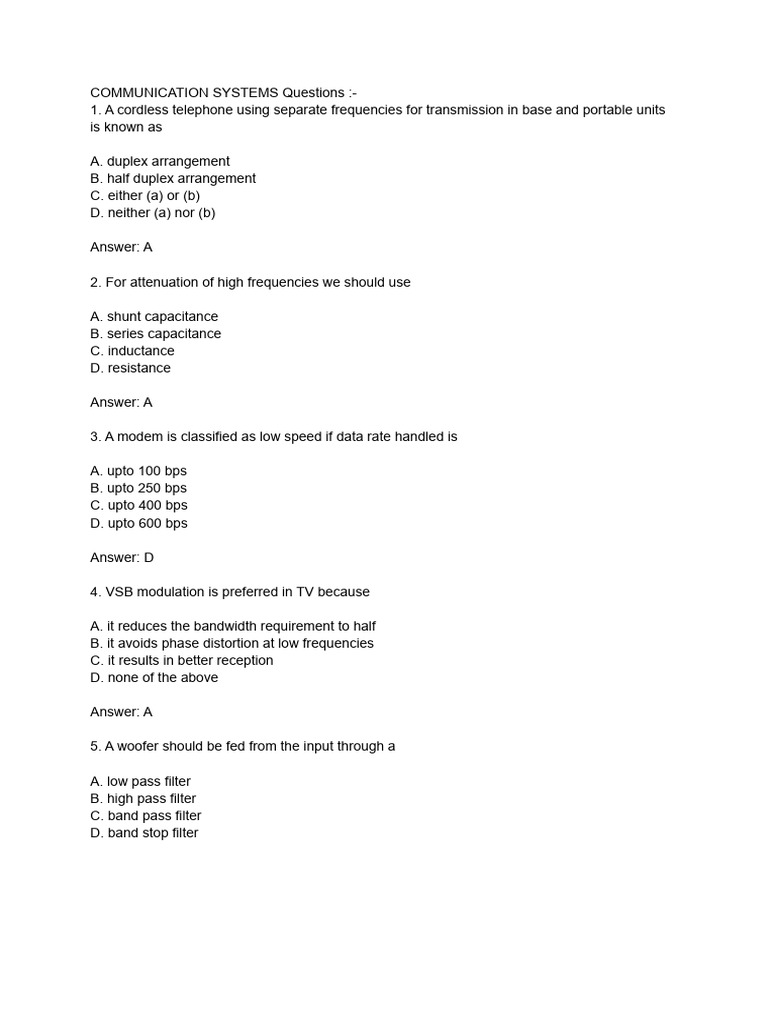 Communication System | PDF | Frequency Modulation | Amplifier