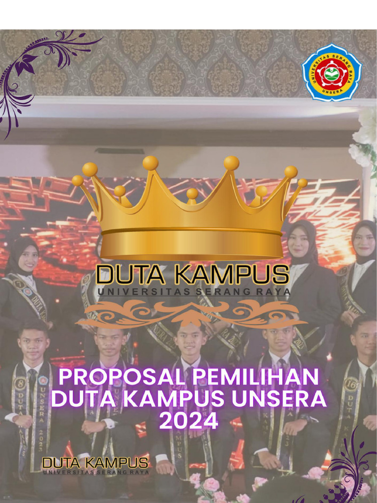 Pemilihan Duta Kampus UNSERA 2024 | PDF | Karier & Perkembangan | Ilmu ...