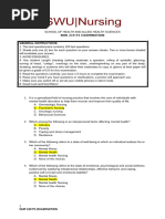 Mental State Examination MSE OSCE Checklist Geeky Medics | PDF ...