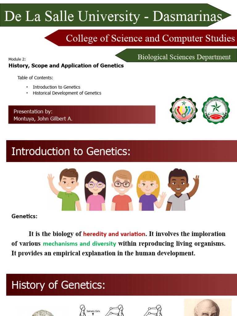 Introduction To Genetics Download Free Pdf Genetics Dna