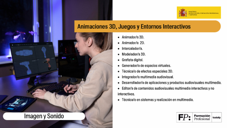 T Cnico Superior en Animaciones 3d Juegos y Entorno | PDF