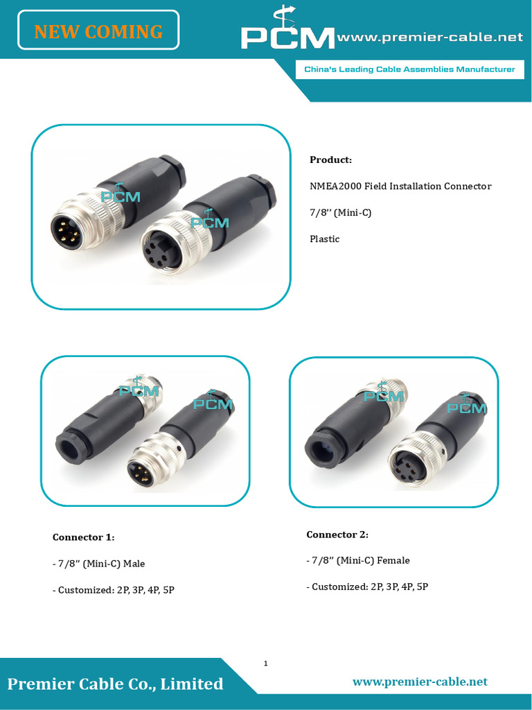 N2K Connector - New Coming | PDF | Electrical Components | Electrical ...