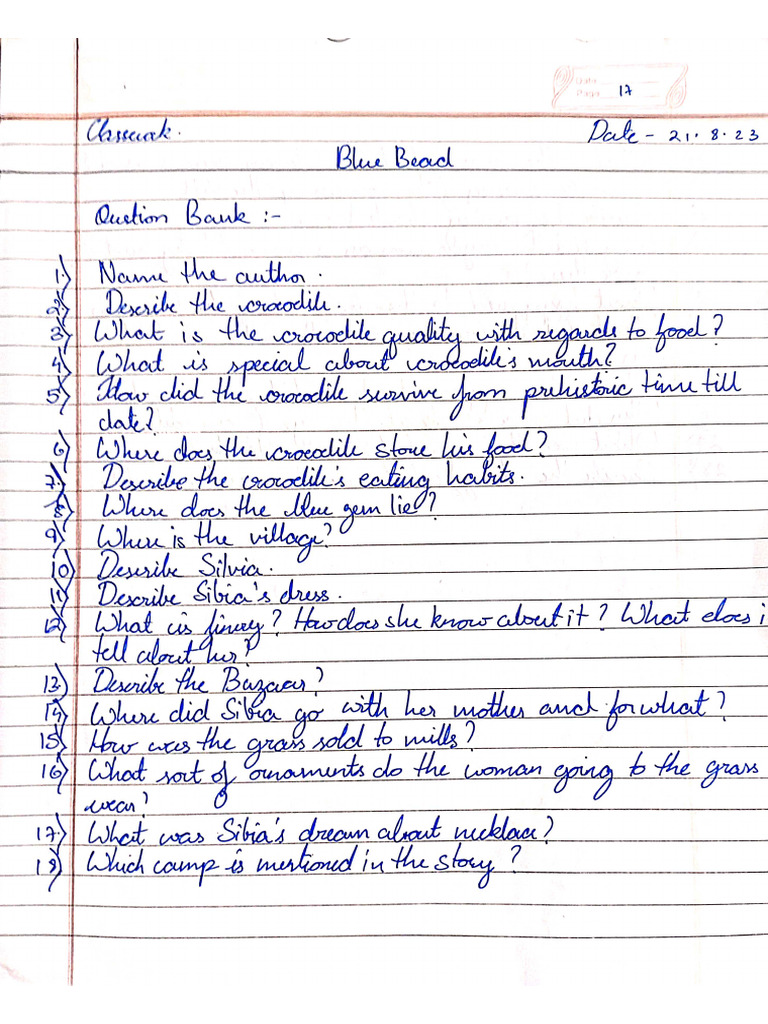 English Question Answers | PDF