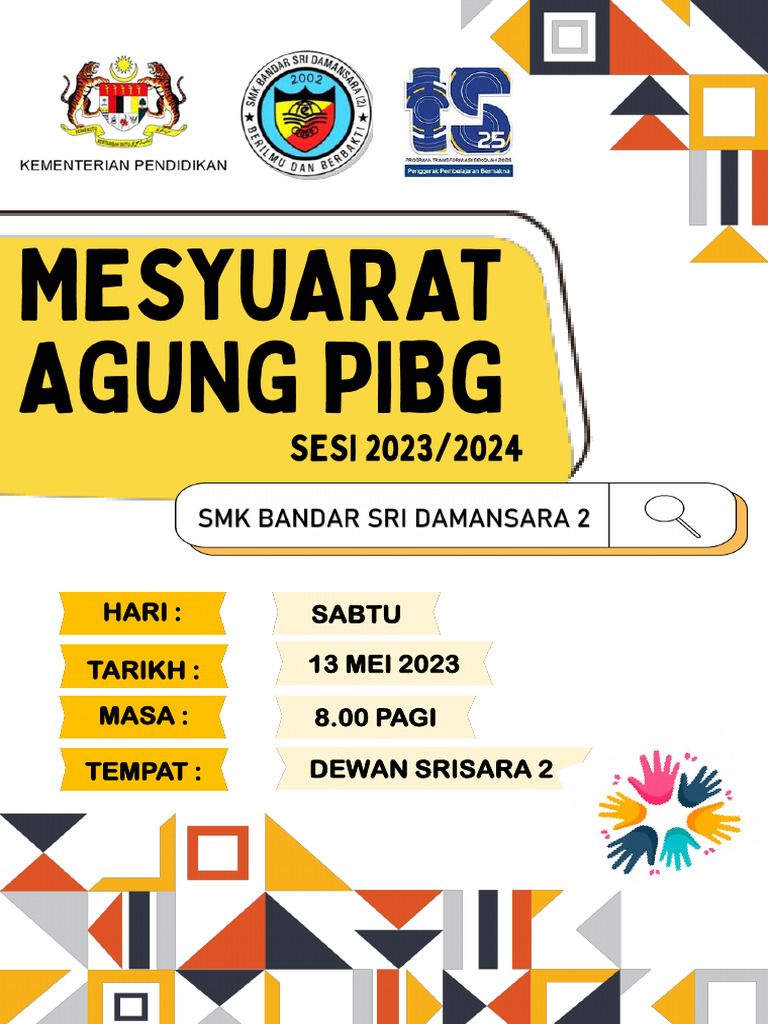 Buku Aturcara Mesyuarat Pibg 2023 | PDF