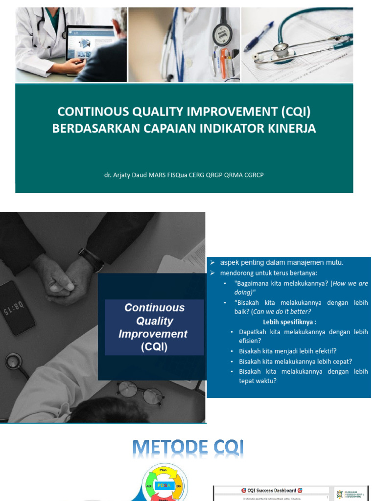 CQI Dan Indikator Mutu | PDF