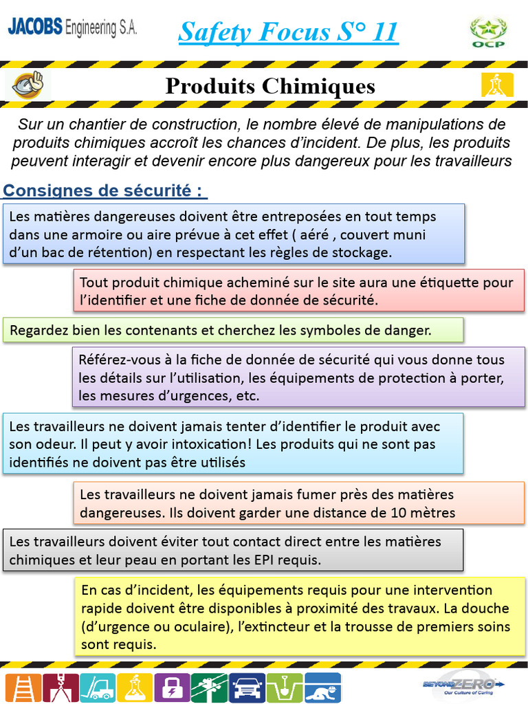 Safety Focus S10 - Produits Chimiques | PDF