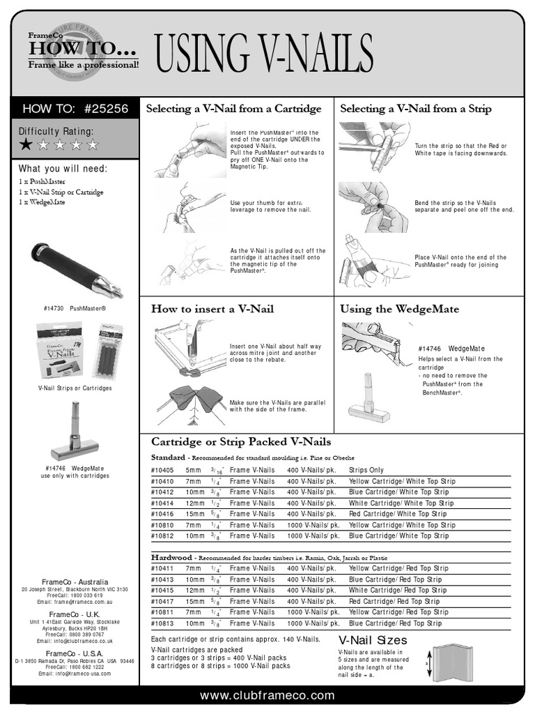 Using V-Nails | PDF | Ballistics | Flight