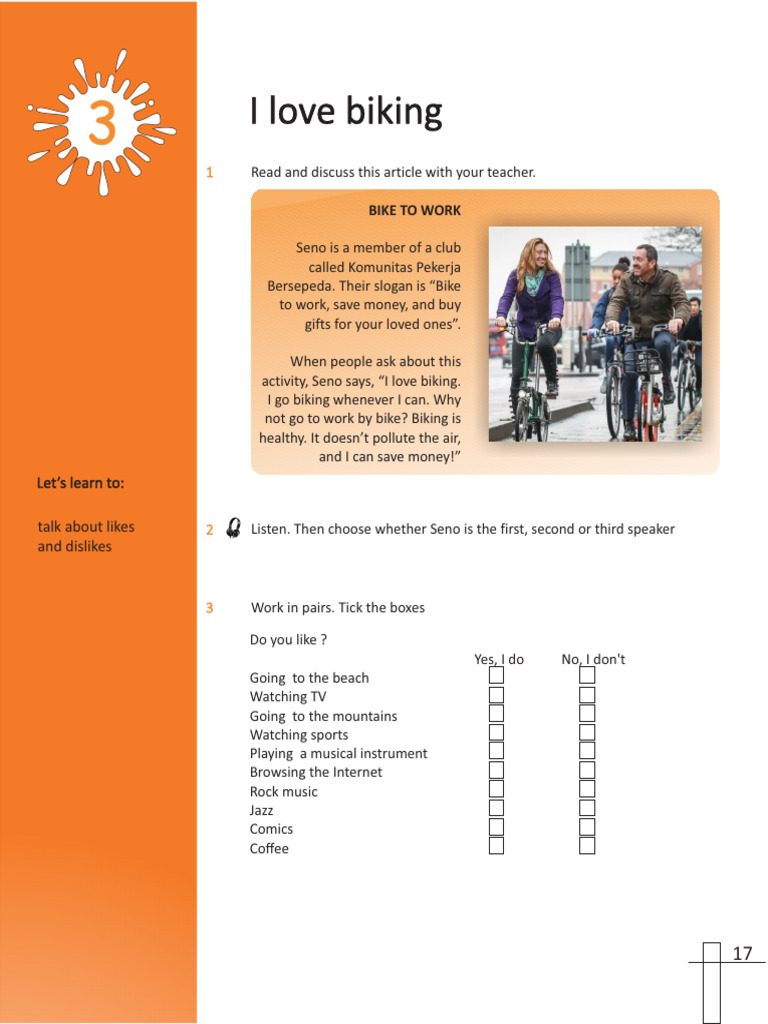 Lesson 3 Orange | PDF