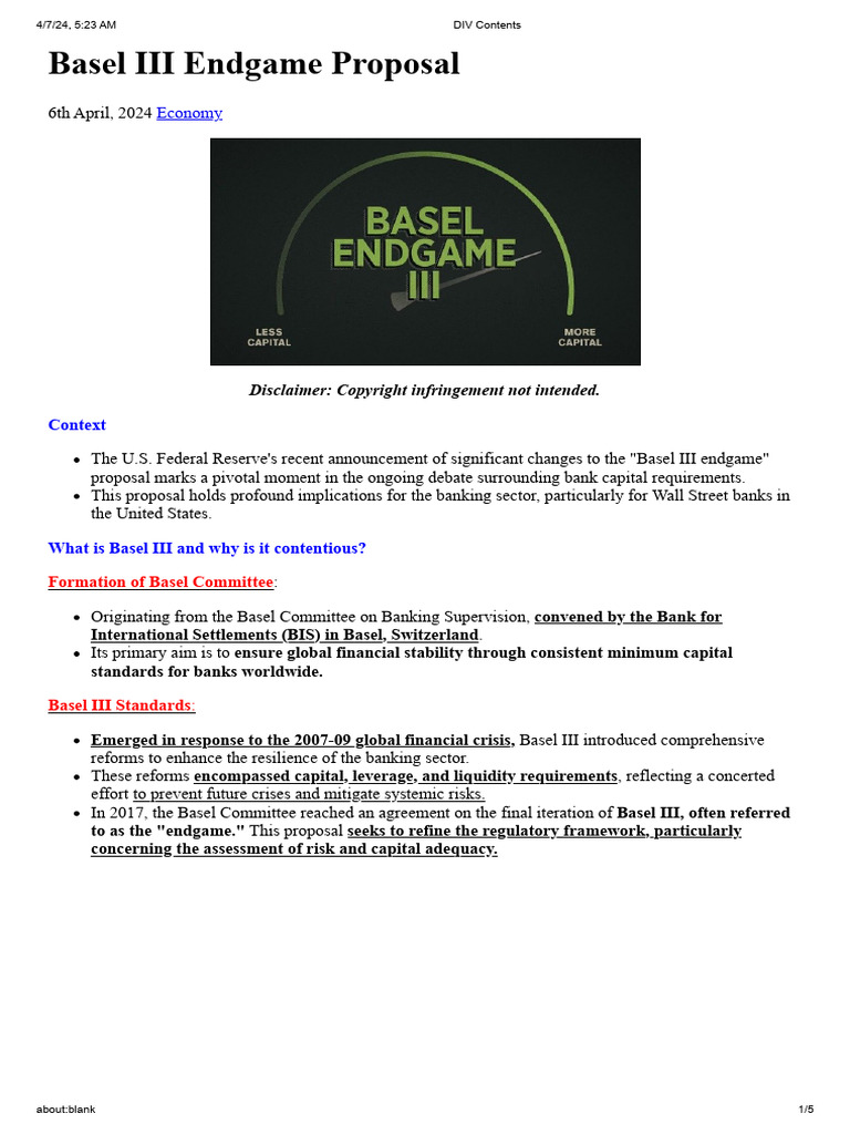 Basel Norms | PDF | Basel Iii | Capital Requirement