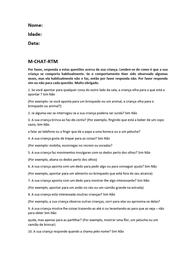 MCHART | PDF | Brinquedos