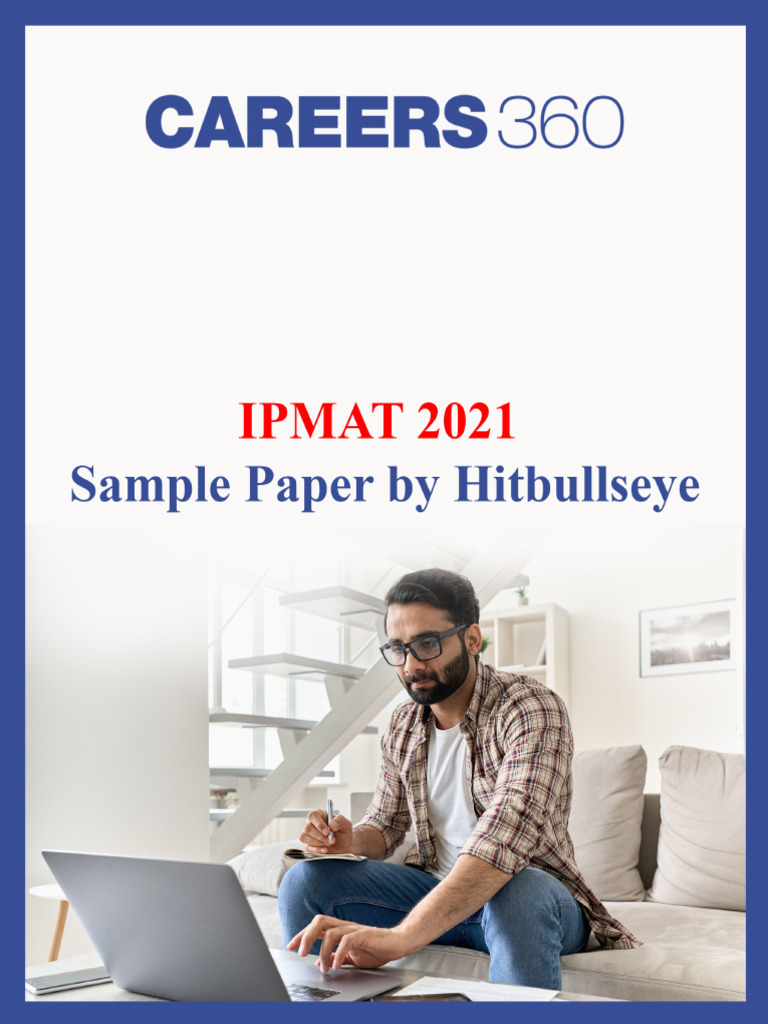 IPMAT 2021 Sample Paper by Hitbullseye | PDF | Schizophrenia | Bribery
