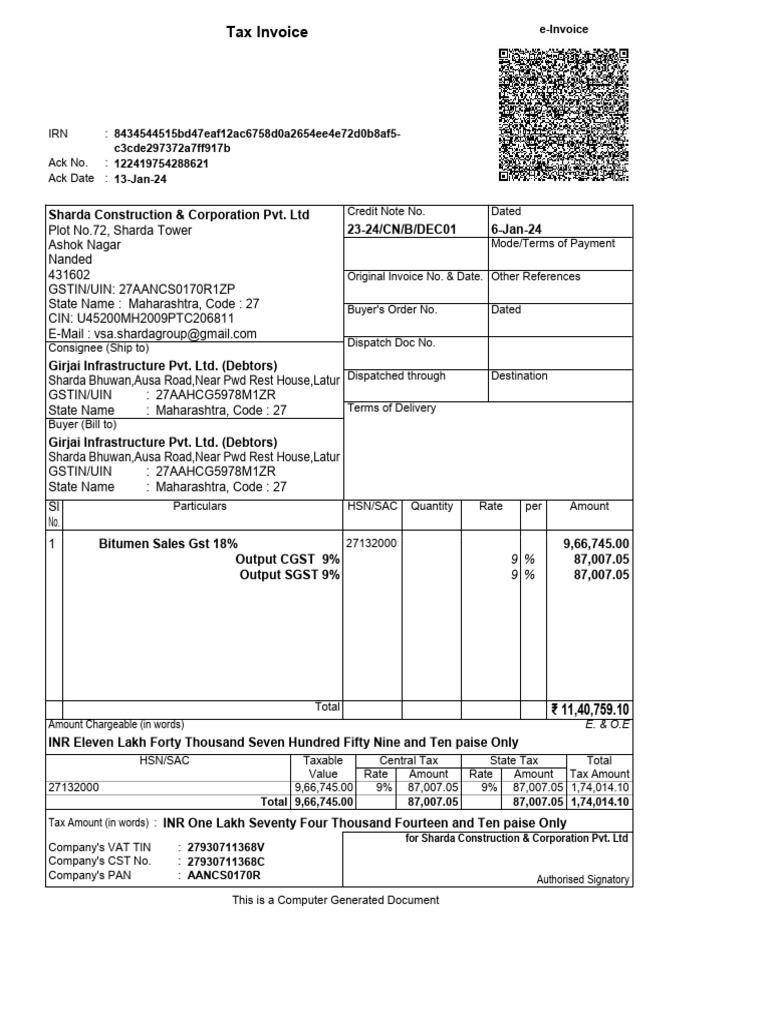 Tax Invoice | PDF | Trade | Public Finance