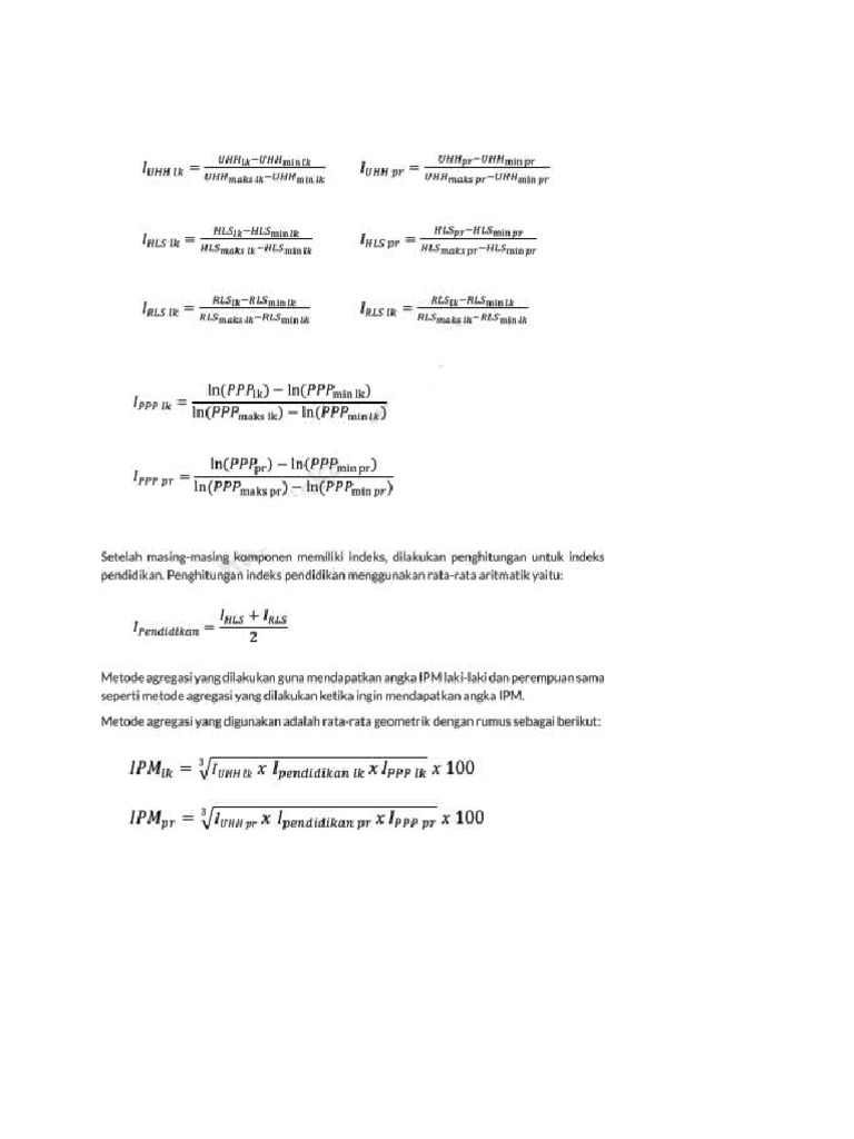 rumus IPG | PDF