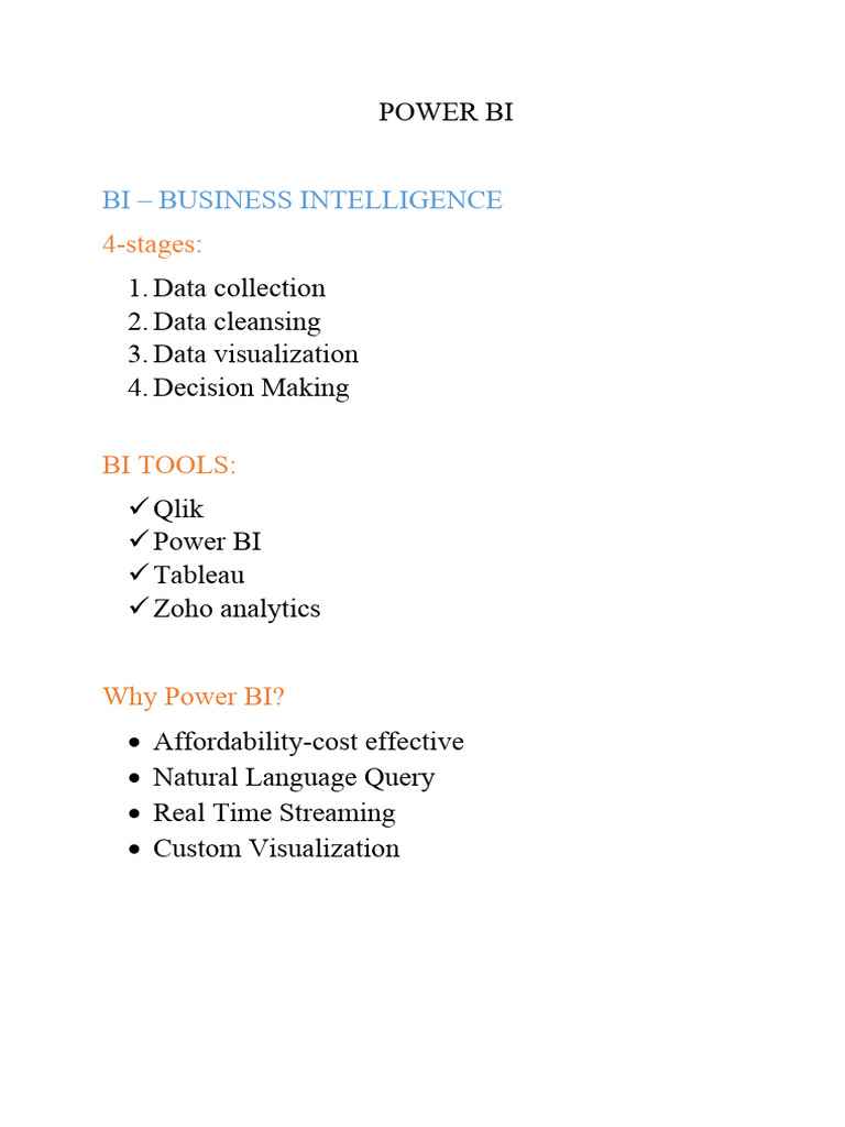 Power Bi | PDF