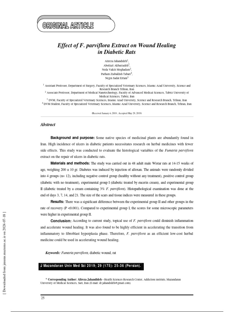 J Mazand U v29n175p25 en | PDF | Veterinary Medicine | Health Sciences