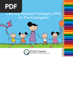 Learning Resource Package No 1 | PDF | Preschool | Relationships
