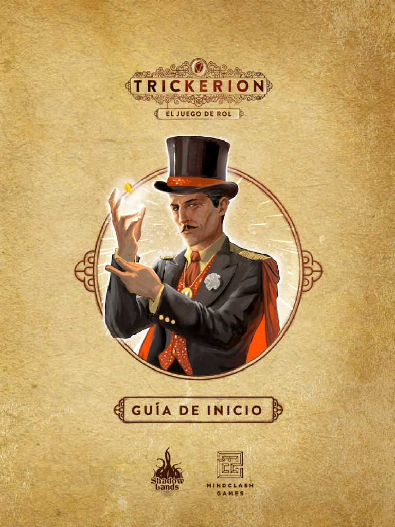 Trickerion Guia de Inicio | PDF | Magia (Ilusion) | Juegos de rol