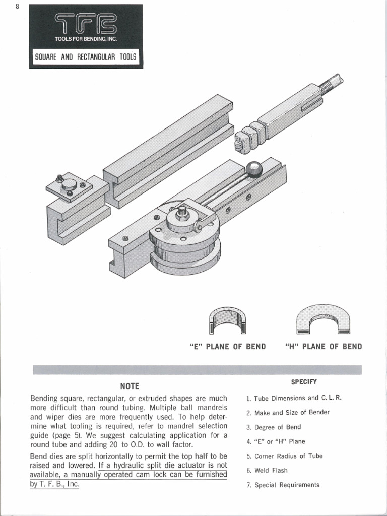 TFB Square Rect Tool Set Up | PDF