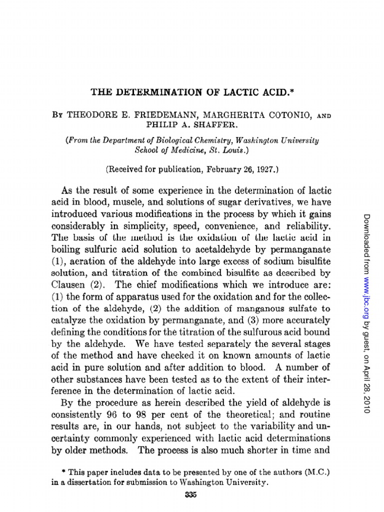 Simplified Lactic Acid Determination | PDF | Alkalinity | Titration