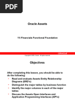 Key Oracle Fixed Assets Tables | PDF | Depreciation | Debits And Credits