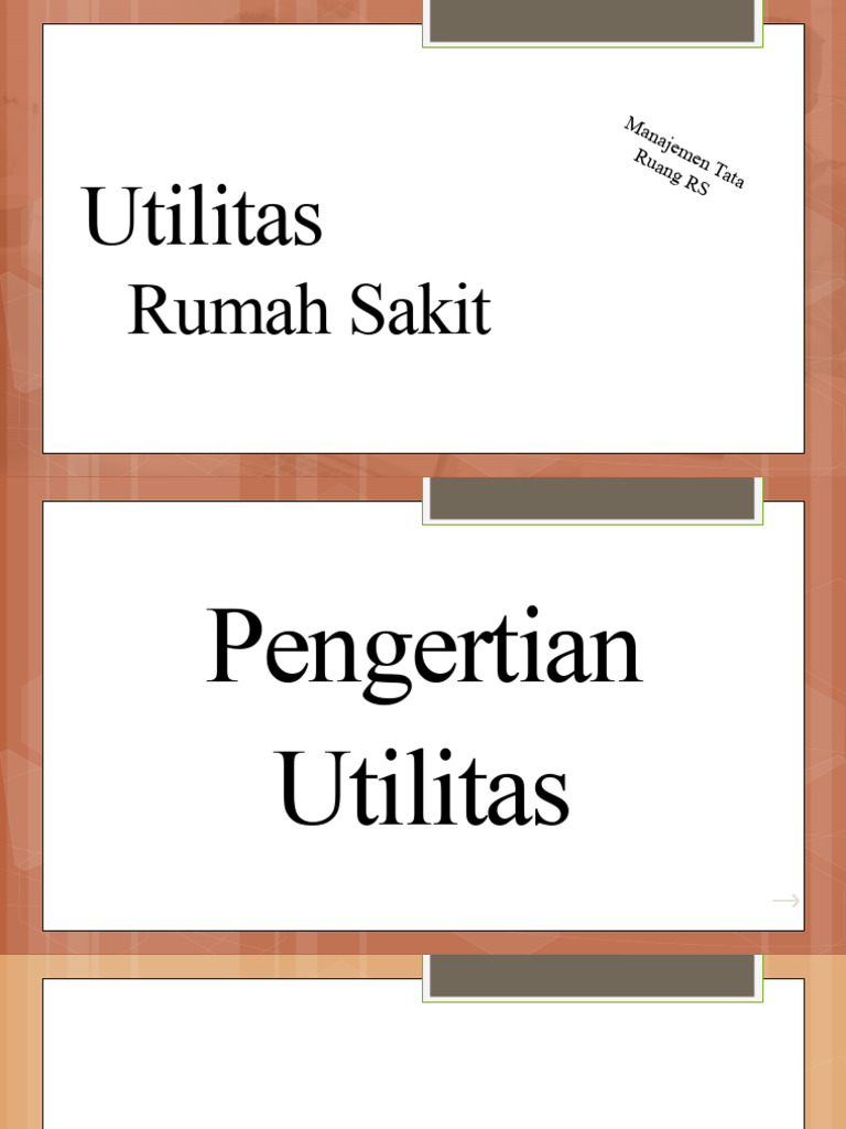Sistem Utilitas | PDF