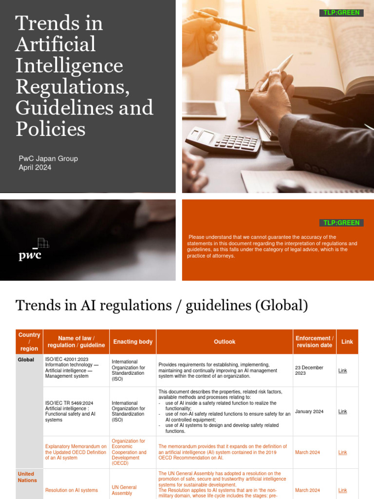 AI Regulations Trends | PDF | Artificial Intelligence | Intelligence (AI) & Semantics