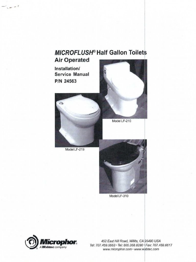 Microflush Water Closet | PDF