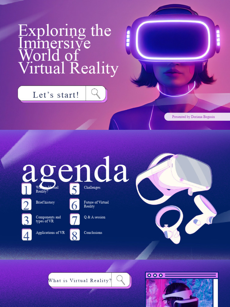 Exploring The Immersive World of Virtual Reality | PDF | Virtual Reality | Educational Technology