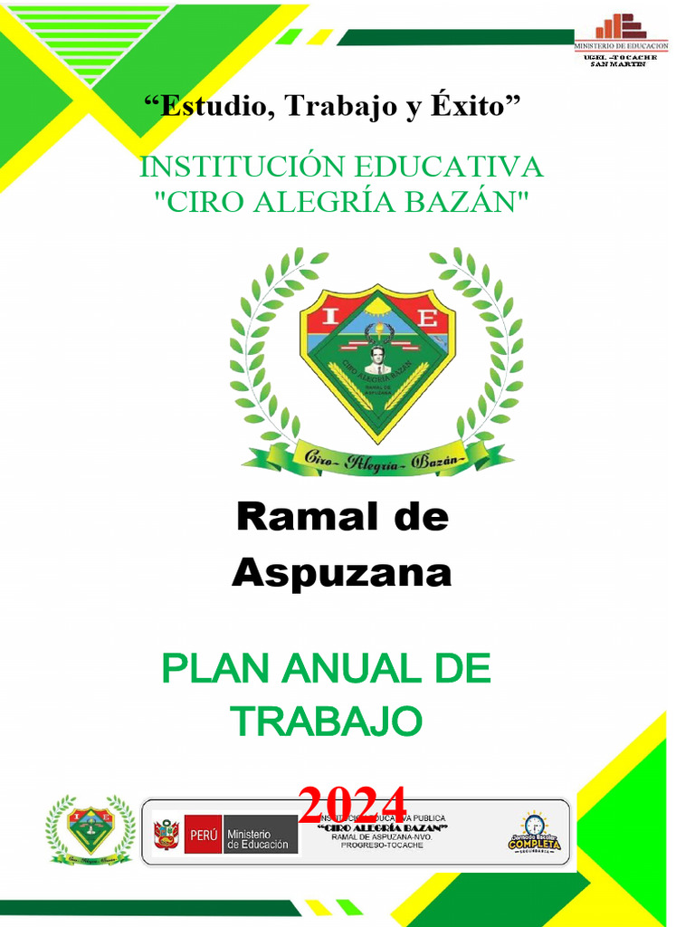 PAT_CAB_2024 | PDF | Evaluación | Pedagogía