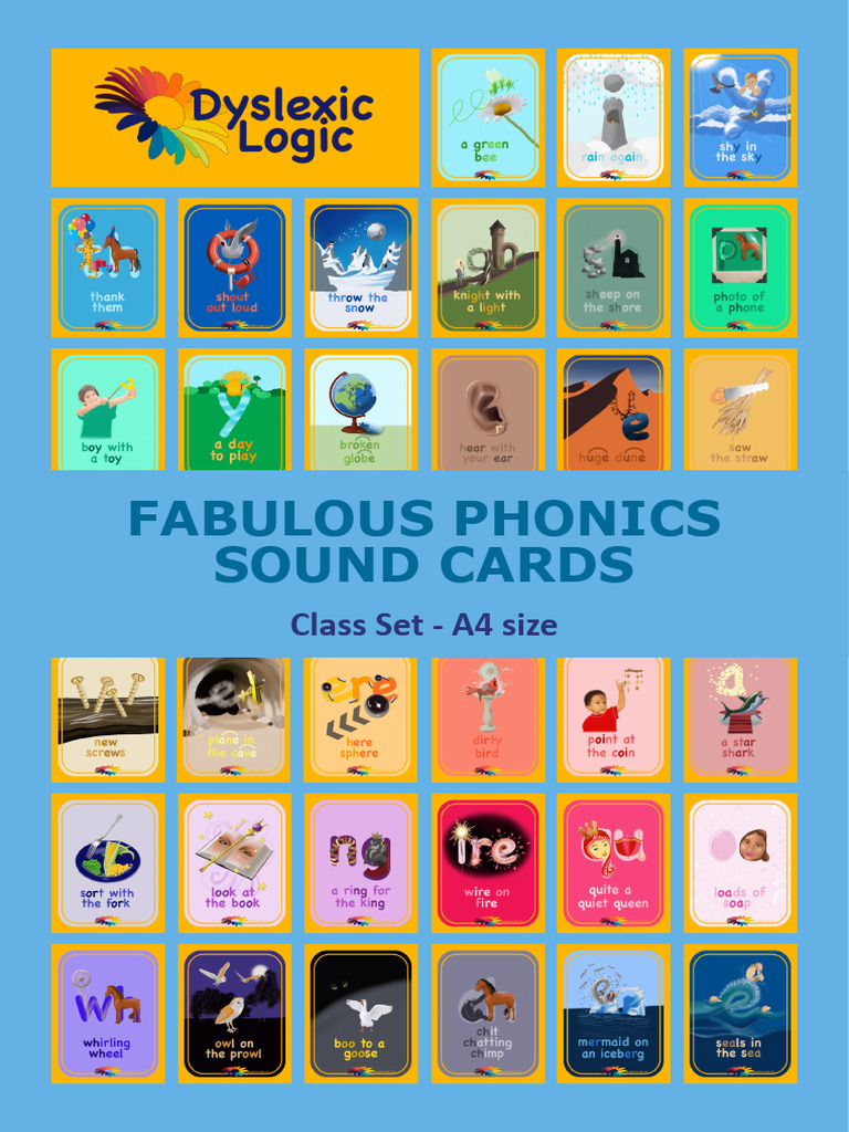 Sound Cards - Phonics (A4) | PDF | Foreign Language Studies | Wellness