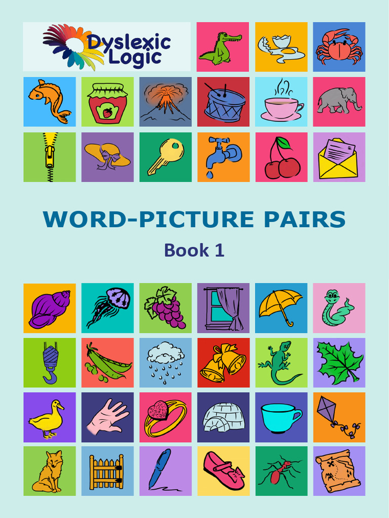 Word+Picture+Pairs+Complete +book+1+ | PDF | Alphabet | Vowel