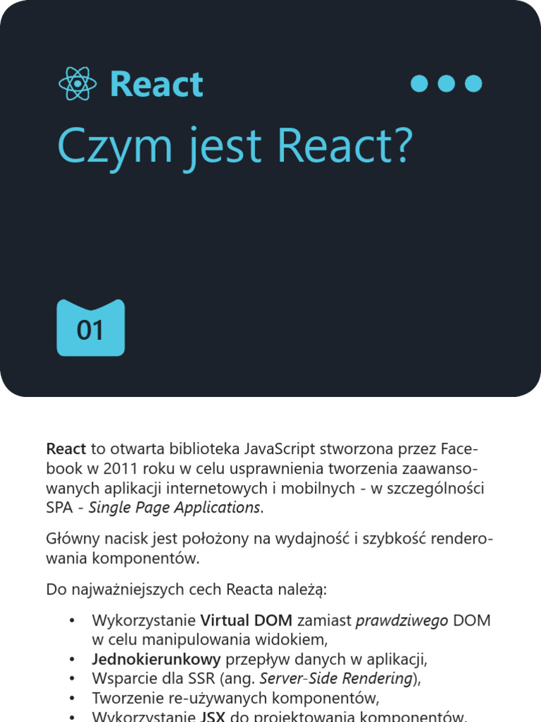Fiszki ReactJS 7jjxid | PDF