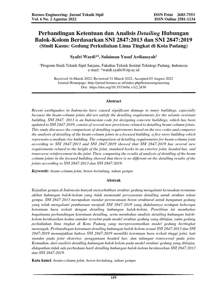 Perbandingan Ketentuan Dan Analisis Deta | PDF