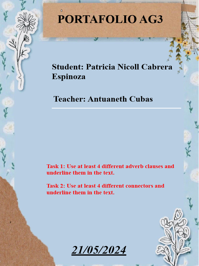 Portafolio AG3 Cabrera Patricia | PDF | Mind | Obesity