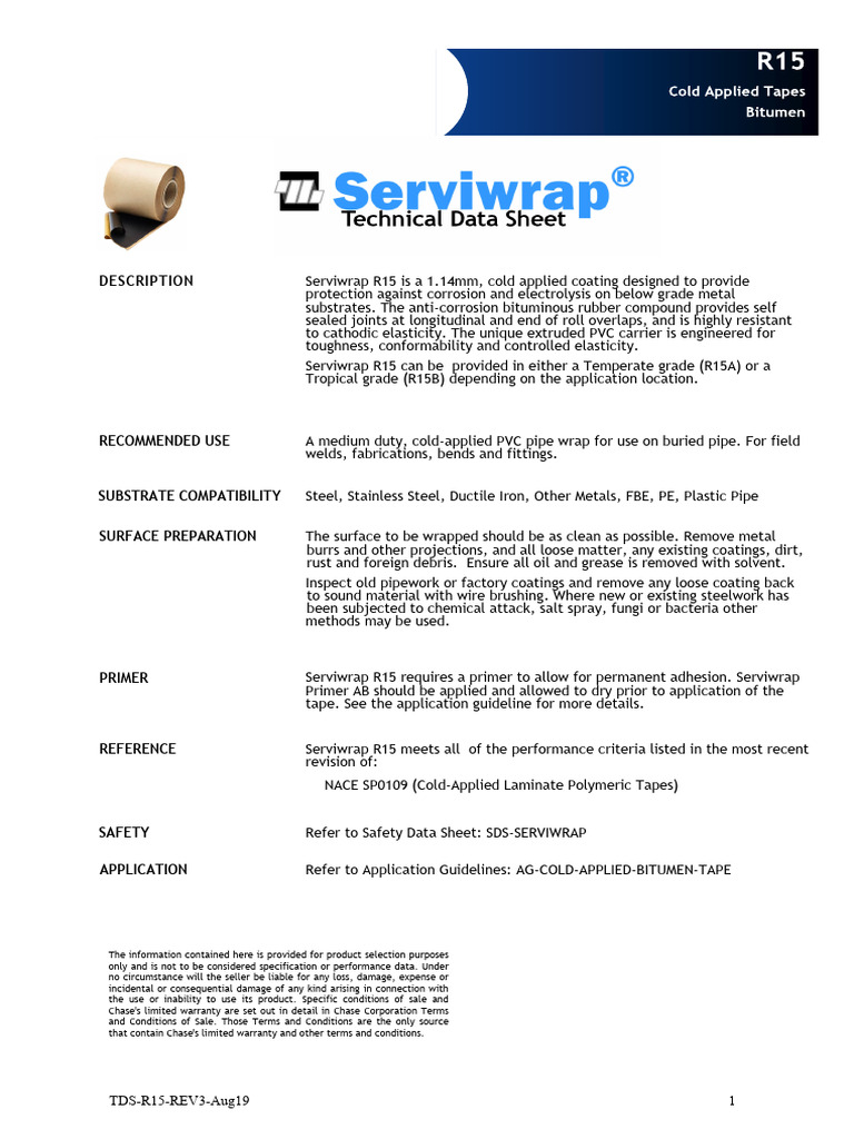 Beschermingstapes Buizen Koppelingen en Appendages | PDF | Pipe (Fluid ...