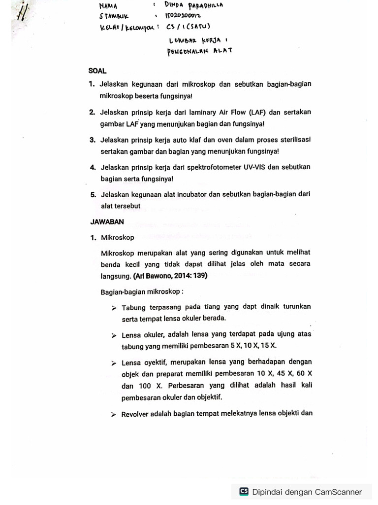 LK 1 Prak Mikro | PDF