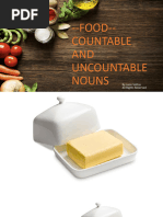 Alimentos Contables e Incontables | PDF