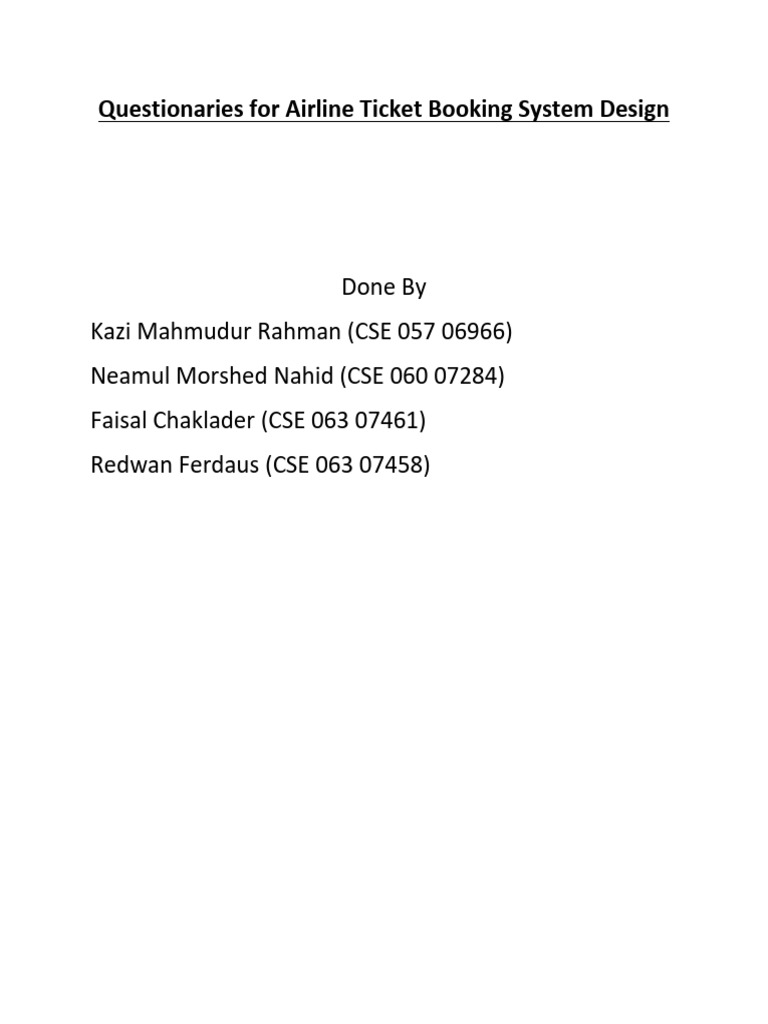 SAD-Project-Questionaries (1) | PDF