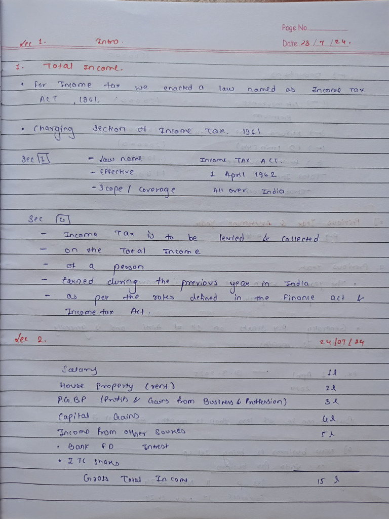 DT CH 2 Lec 1,2&3 | PDF