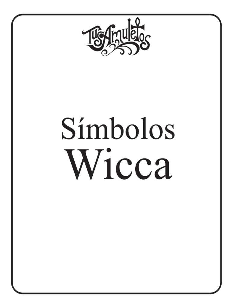 Símbolos Wicca Amuletos | PDF