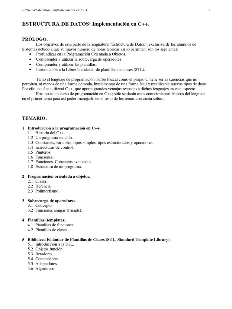 RESUMEN C++ | PDF | C ++ | Puntero (Programación de computadora)