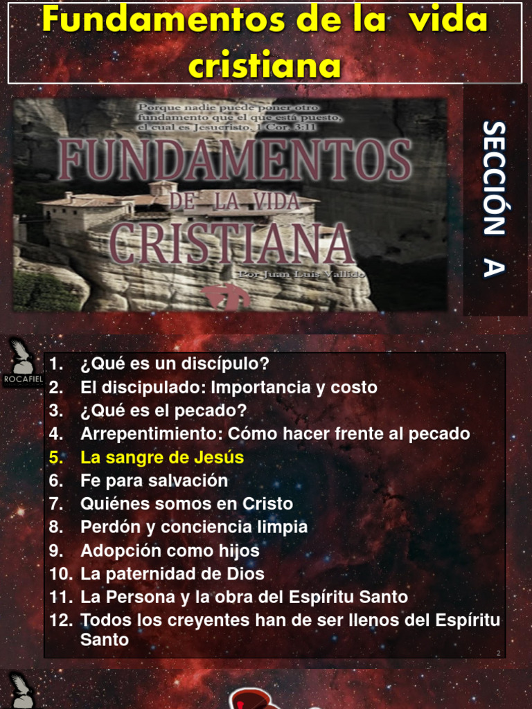 Fundamentos de La Vida Cristiana SECC a-5 | PDF | eucaristía | Pecado