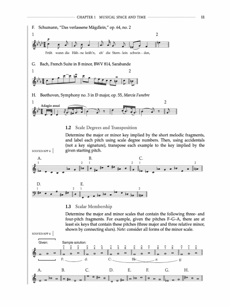 Complete Musician Laitz Pages 11 20 | PDF | Interval (Music) | Music Theory